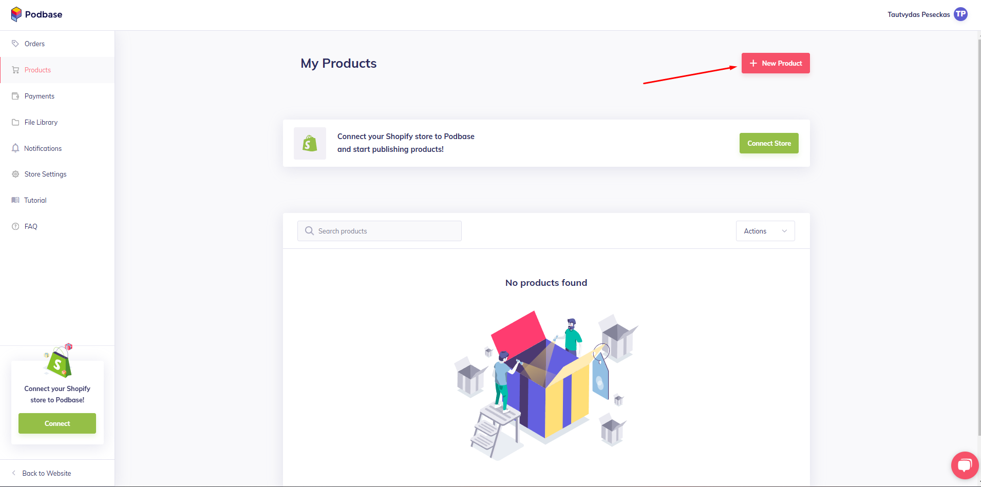 How to create your product on Podbase?