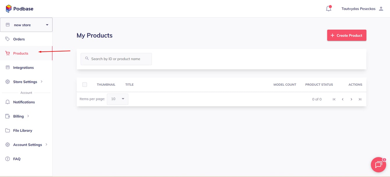 How to create your product on Podbase?